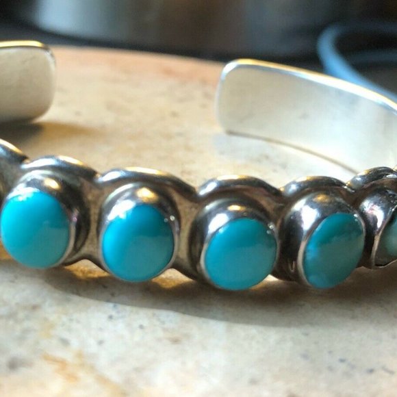 J. BEGAY | Jewelry | Sold Vtg J Begay Signed Sterling Silver Native ...